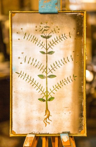 Thousand Leaves Mirror from Unique Mirrors for sale at Pamono