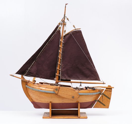 Botter Ship Model, the Netherlands, 1960s for sale at Pamono
