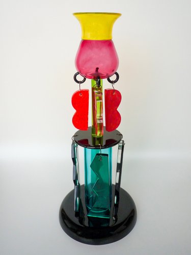 Clesitera Vase in Murano Glass by Toso Vetri d'Arte for sale at Pamono