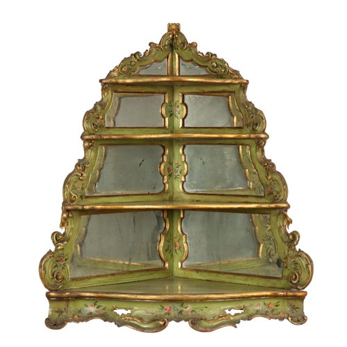Rococo Hanging Corner Cabinet for sale at Pamono