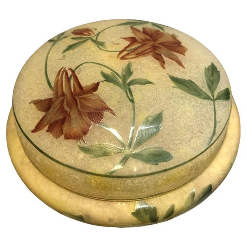 Candy Box in Glass from Maison Daum-Nancy, 1890s for sale at Pamono