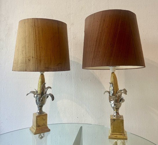 Ceramic Ear Table Lamps, Set of 2 for sale at Pamono