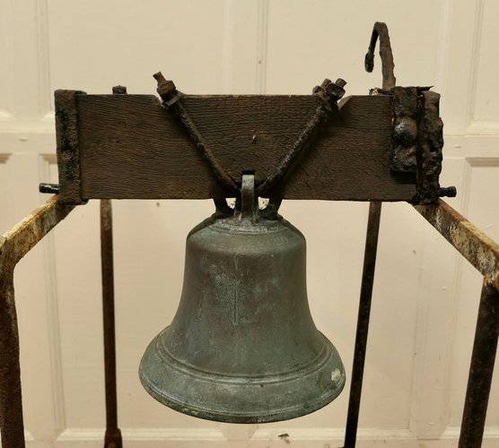Large Bronze Bell, 1880s for sale at Pamono