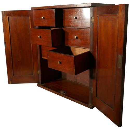 Meuble de Collection Victorien avec Tiroirs, 1870s en vente sur Pamono