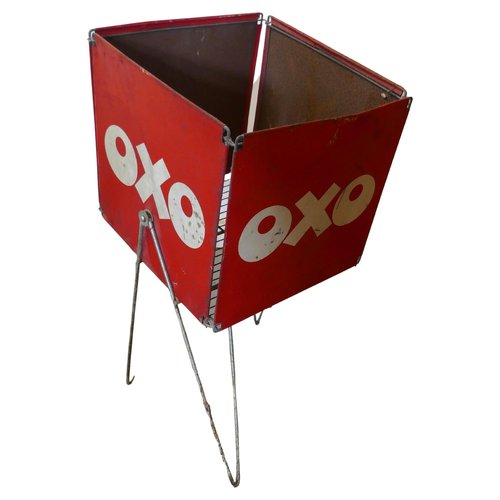 Oxo Cube Tin Shop Display Dispenser, 1950s for sale at Pamono