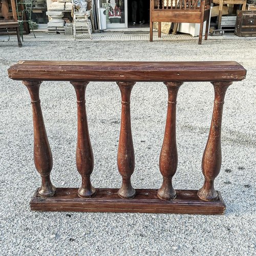 Solid Wood Parapet Column or Balustrade, Italy, Early 1900s for sale at ...