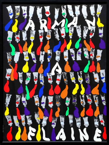 Pierre Fernandez Arman, Arman a Flaine, 1981, Screenprint for sale at ...