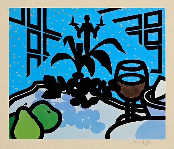 Patrick Caulfield, Menu for Cavendish Hotel, 1976, Screenprint for sale ...