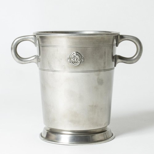 Vintage Eiskübel aus Zinn von Hugo Ghelin für Ystad-Metall, 1928 bei ...