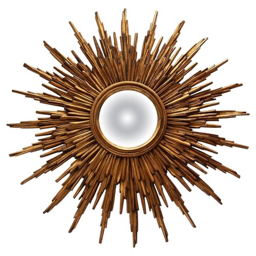 Sunburst wall mirror store