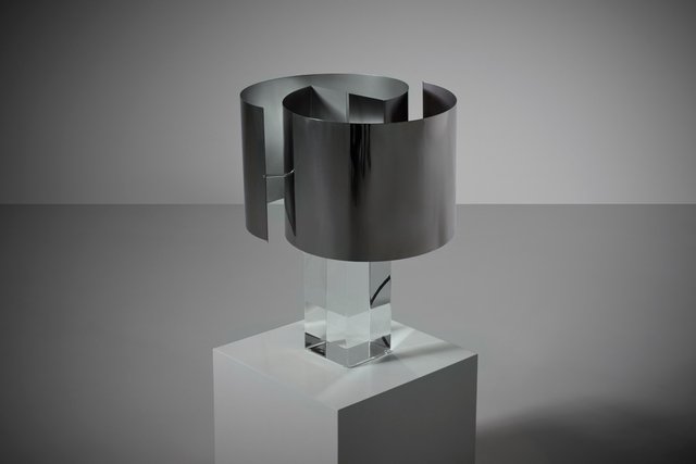 Cesca Tischlampe von Gianfranco Fini & Fabrizio für New Lamp, Italien ...