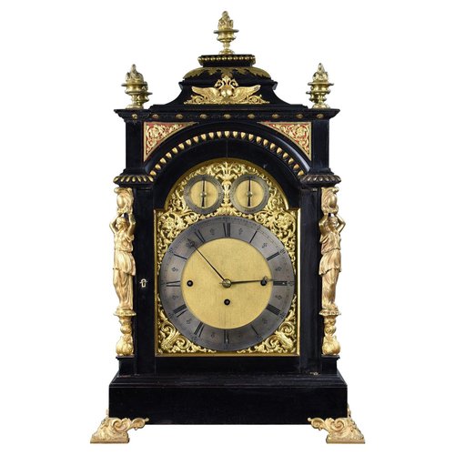 Victorian Ebonized Bracket Clock by Barraud & Lunds, 1870 for sale at ...