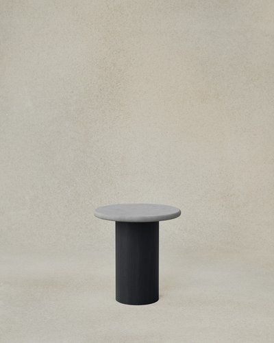 Raindrop 400 Table in Microcrete and Black Oak by Fred Rigby Studio for ...