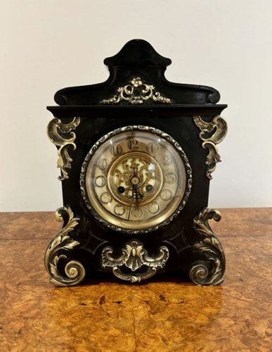 Victorian Marble Eight Day Mantle Clock, 1860s for sale at Pamono