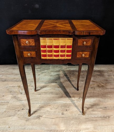Little Louis XV Dressing Table in Marquetry for sale at Pamono