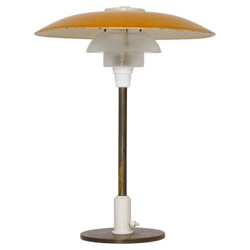 Vintage Brass PH Table Lamp by Poul Henningsen for Louis Poulsen, 1940s ...