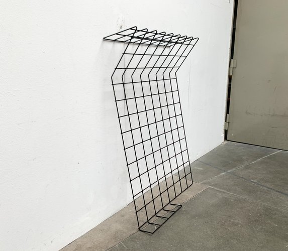 Mid-Century German Minimalist String Coat Rack, 1960s for sale at Pamono