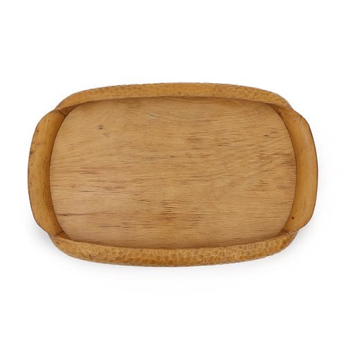 Carved Wooden Tray from Macabo, 1950s for sale at Pamono