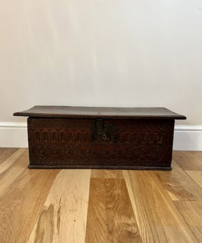 17th Century Oak Bible Box, 1700s for sale at Pamono