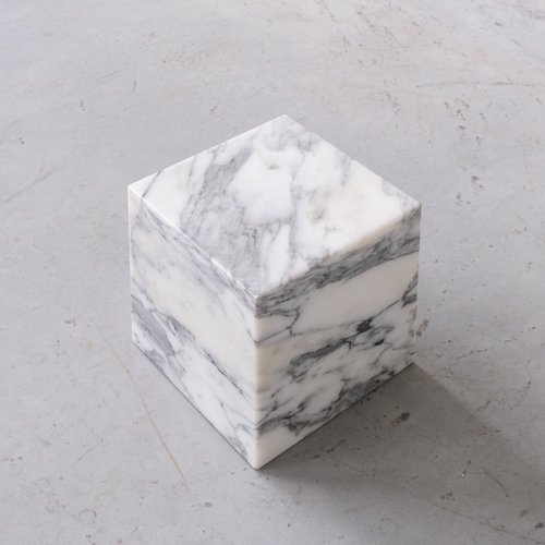 Large Mid-Century Marble Square Object, 1970s for sale at Pamono