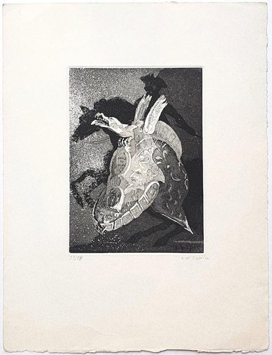Christian Despic, Sea Creature, Etching, 20th Century for sale at Pamono
