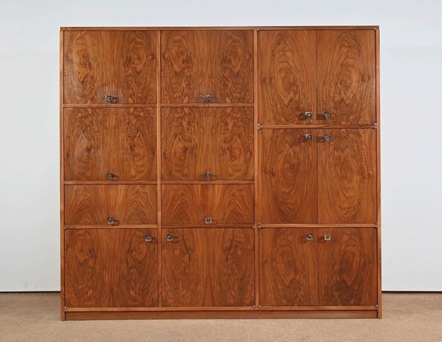 Vintage Storage Unit in Walnut, 1970 for sale at Pamono