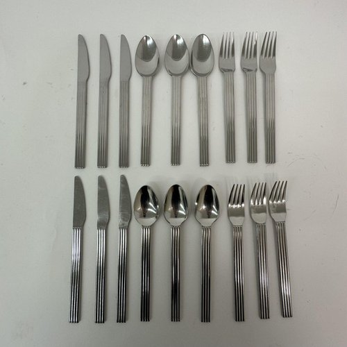 Strateg Cutlery Set from Ikea, 1970s, Set of 18 for sale at Pamono