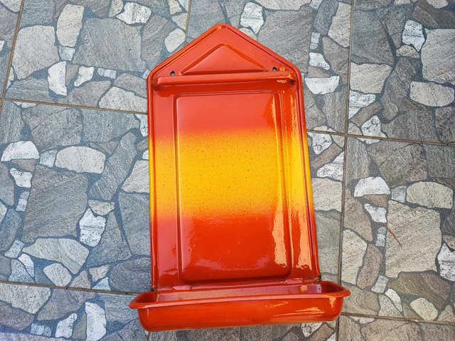 Vintage Enamel Ladle Hanger, 1920s for sale at Pamono