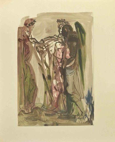 Salvador Dalí, The Haughty, Woodcut, 1963 for sale at Pamono