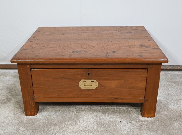 Small Teak Side Table, 1900s for sale at Pamono