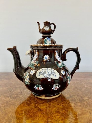 Large Antique Tea Pot, 1910 for sale at Pamono