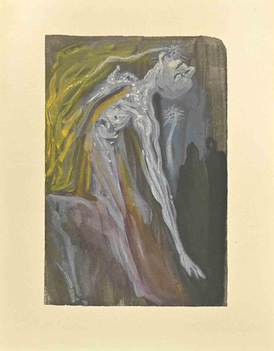 Salvador Dalí, Erinnyes, Woodcut, 1963 for sale at Pamono