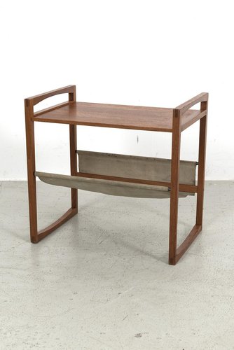 Side Table with Magazine Rack from Sika Mobler for sale at Pamono