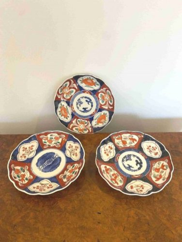 Antike Imari Teller, 1900, 3 . Set bei Pamono kaufen