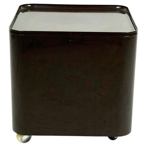 Space Age Italian Brown Plastic Trolley Dime attributed to Marcello ...