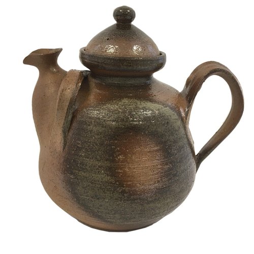 Large Teapot in Enameled Sandstone, Denmark, 1960s for sale at Pamono