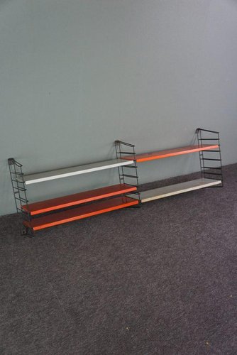 Großes niederländisches modulares Vintage Wandsystem von A. Dekker für ...