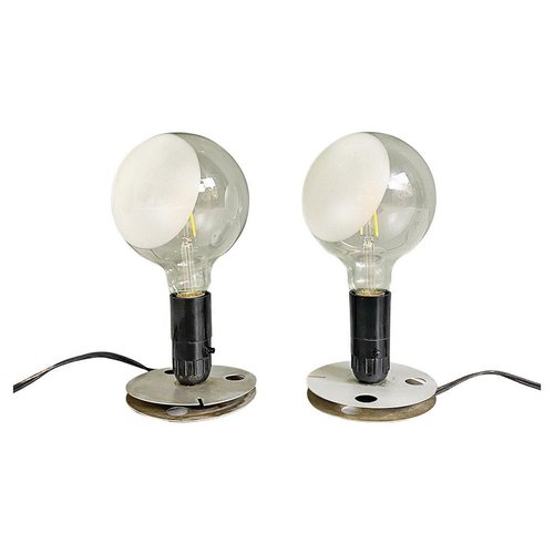 Modern Italian Lampadina Table Lamps attributed to Castiglionis for ...