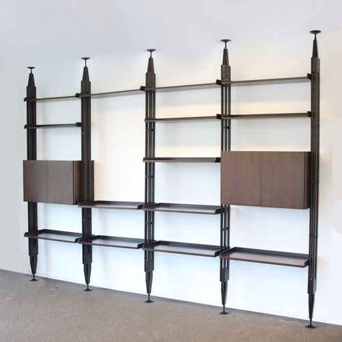 Franco Albini 4-Unit Shelving System by by Franco Albini for Poggi ...