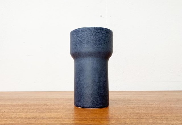 Mid-Century German Studio Pottery Minimalist Vase from Ernst Loesche ...