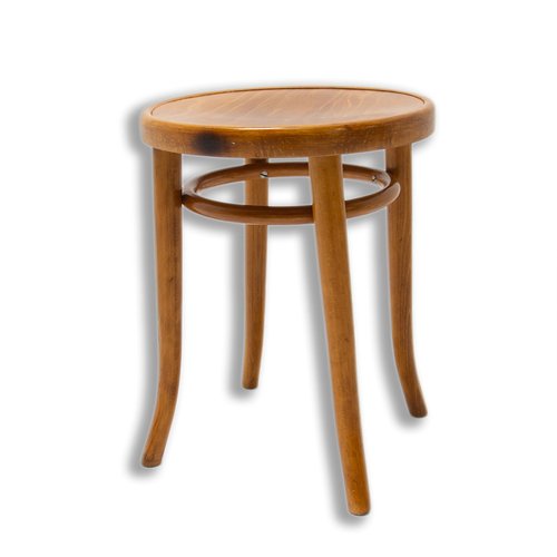 Hocker aus Bugholz von Thonet, Ehemalige Tschechoslowakei, 1920er bei ...