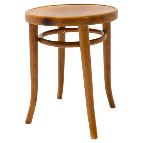 Hocker aus Bugholz von Thonet, Ehemalige Tschechoslowakei, 1920er bei ...