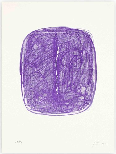 Lucio Fontana, Space Concept, Lithograph, 1967 for sale at Pamono