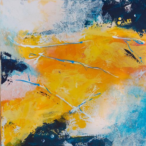 Milla Laborde, Symphony, 2023, Acryl auf Leinwand bei Pamono kaufen