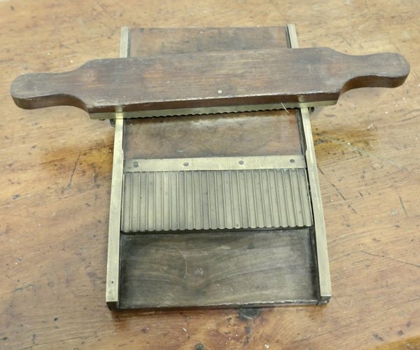 Antique Wood and Brass Pill Roller, Set of 2 for sale at Pamono