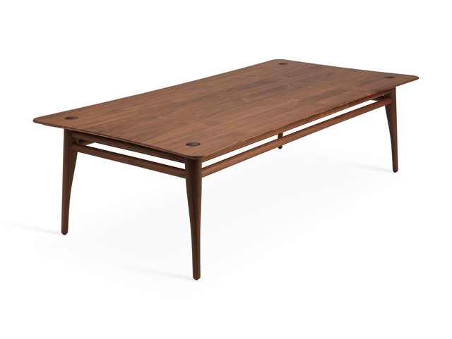 Chilgrove Rectangle Walnut Coffee Table by Sjoerd Vroonland for Revised ...