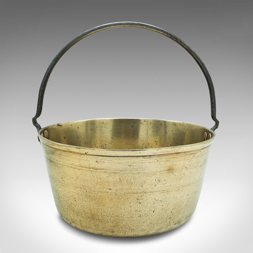 Georgian English Brass Jan pan, 1800s for sale at Pamono
