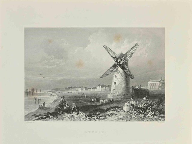 Robert Wallis, Lytham, Etching, Early 20th Century for sale at Pamono