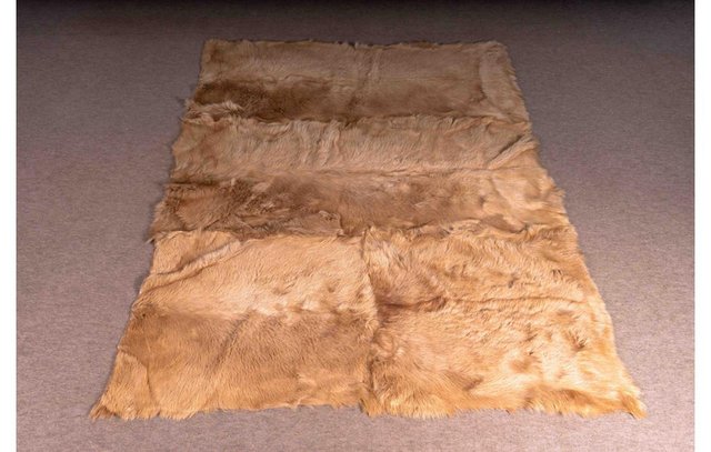 Rectangular Rug in Chinese Goatskin for sale at Pamono
