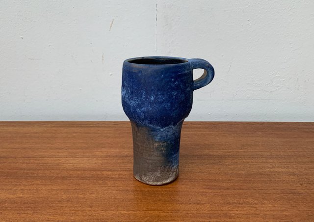 Mid-Century German Studio Pottery Vase from Karlsruher Majolika, 1960s ...